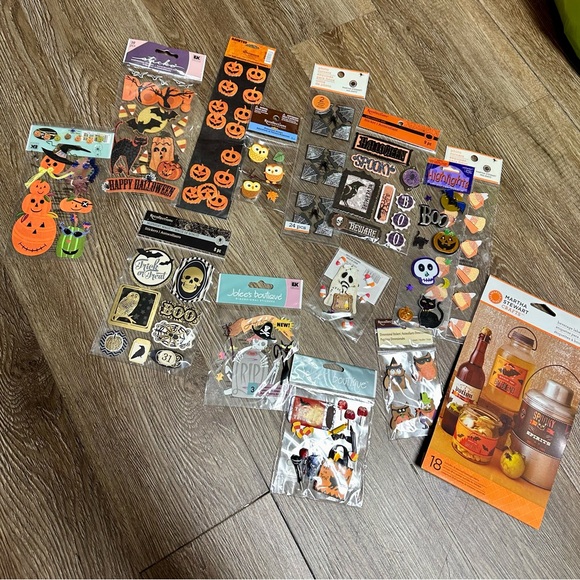 Jolee’s Boutique | Office | New Halloween Sticker Scrap Book Lot Jolees ...